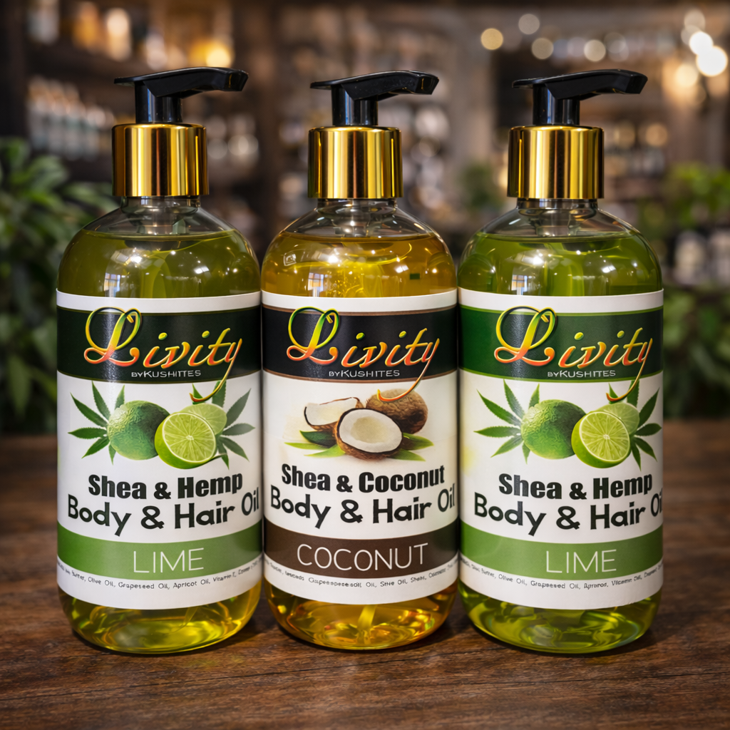 Body & Hair Oils – Livity byKushites